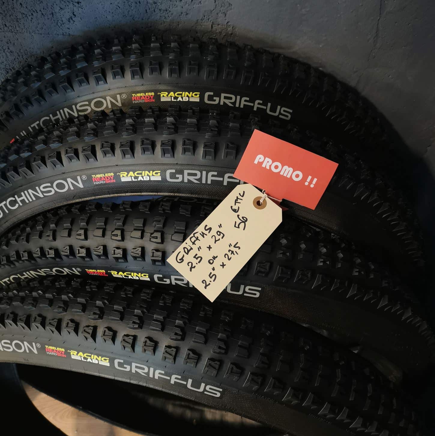 Hutchinson Griffus 29 "or 27.5" x 2.5 "racing Lab Hard Skin tires ...